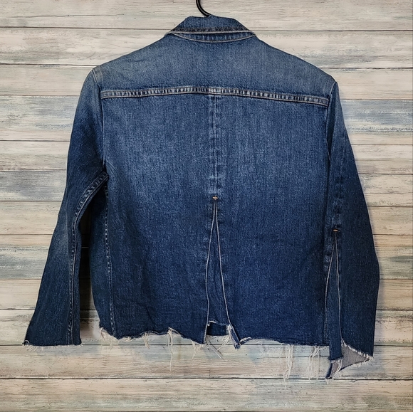 Frame Denim | Jackets & Coats | Frame Le Jacket Triangle Gusset Trek ...
